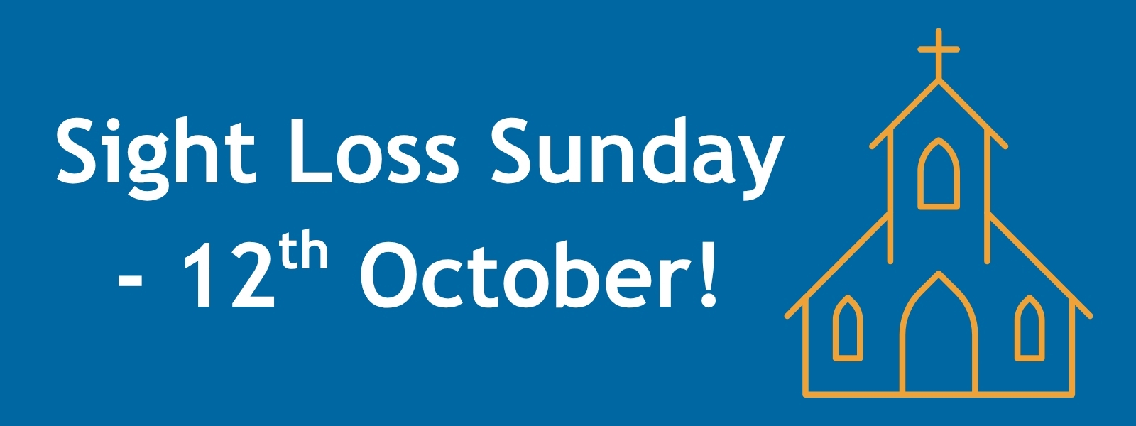Torch Trust | News | Sight Loss Sunday – 12th October