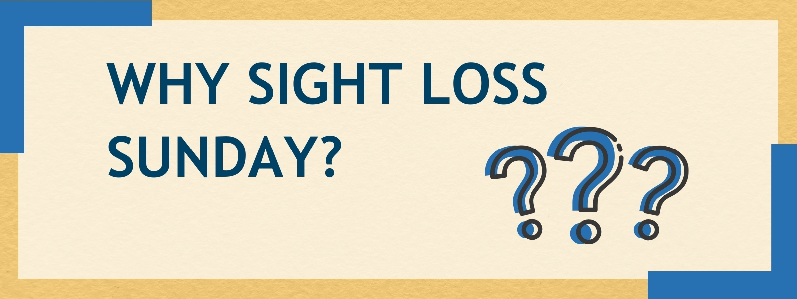 Torch Trust | News | Why Sight Loss Sunday?